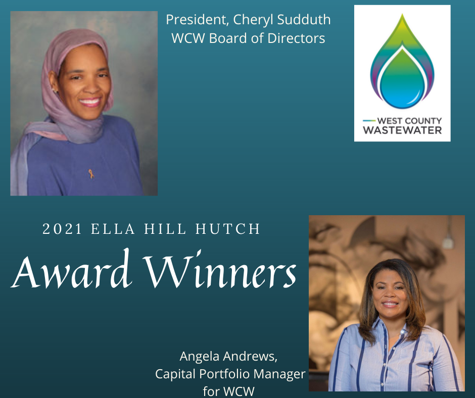 2021 Ella Hill Hutch Award Winners – West County Wastewater